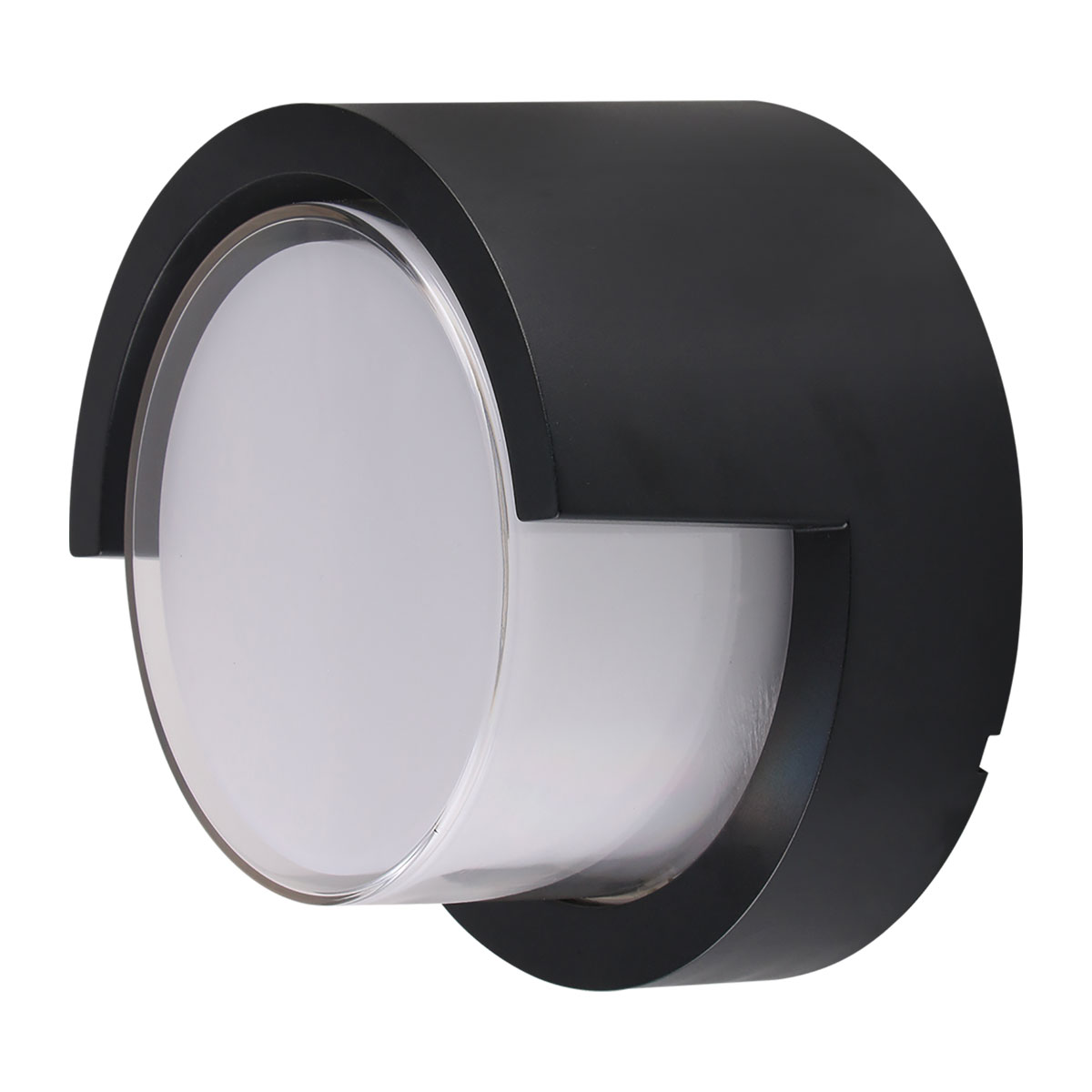 ADE-042 - LUMINARIA LED PARED CÍRCULO DE LUZ PC EXTERIOR IP65 12W 990LM ...